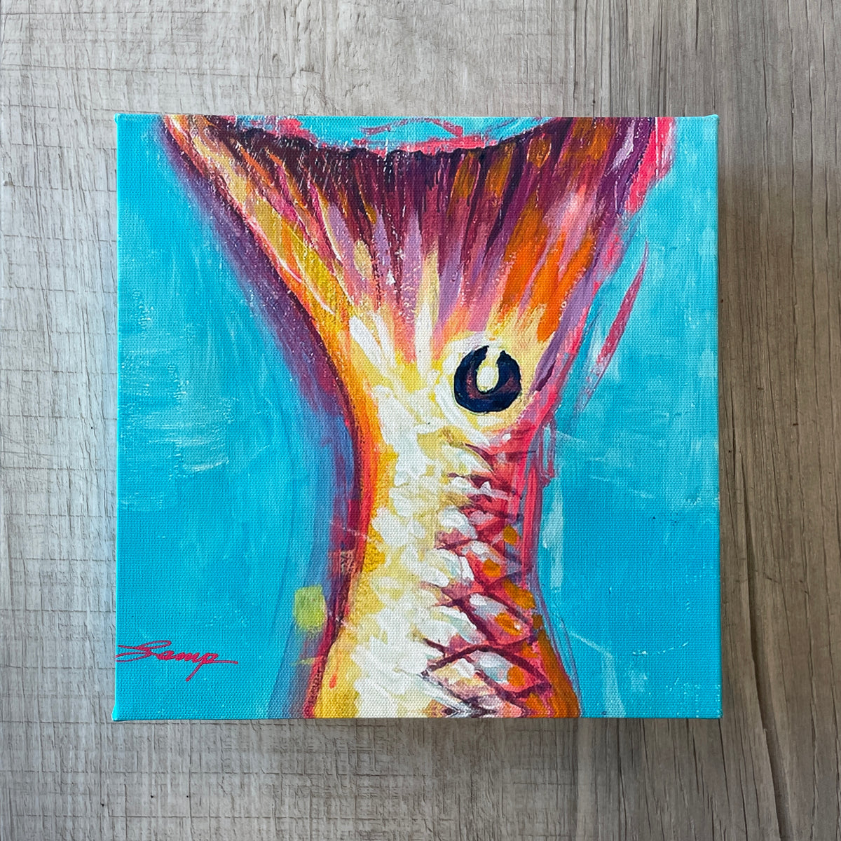 Redfish Tail – Day Five Art Gallery